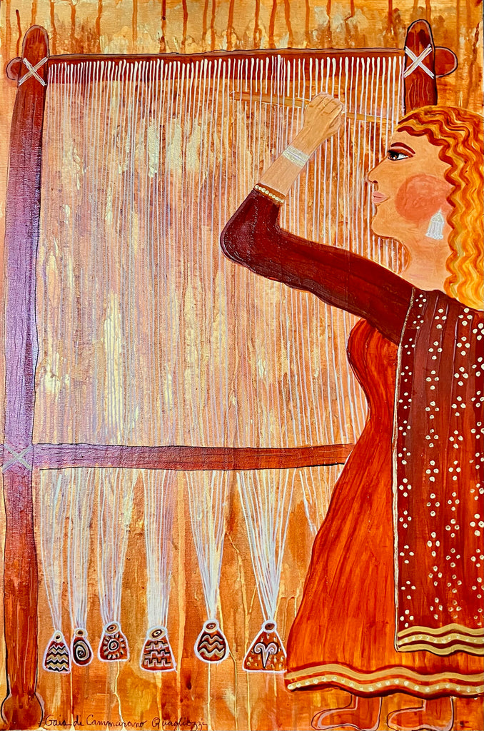 "The Weaver" Print – Blessed Maine Herb Farm